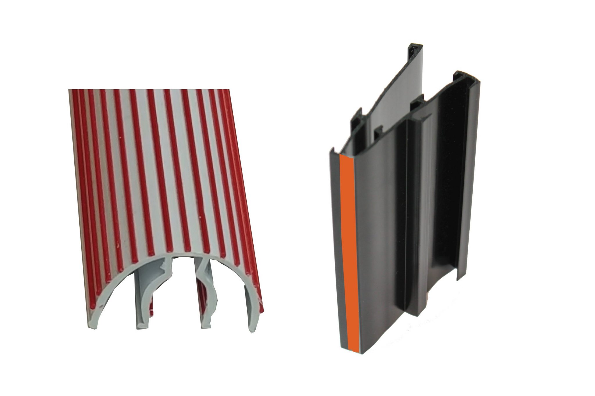 Multi-colored Co- & Tri-Extrusion | Jifram Extrusions Inc.