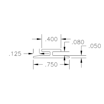 Plastic H-Channel Trim Extrusions & Molding | Jifram Extrusions Inc.
