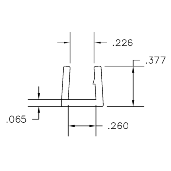 Sliding Channel Trim & Plastic U-Channels | Jifram Extrusions Inc.