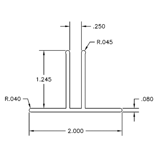 Stock Plastic Extrusion Channels | Jifram Extrusions Inc.