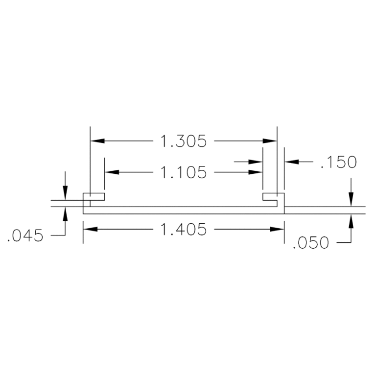 Plastic C Channel Extrusions: Stock & Custom Channels | Jifram Inc.