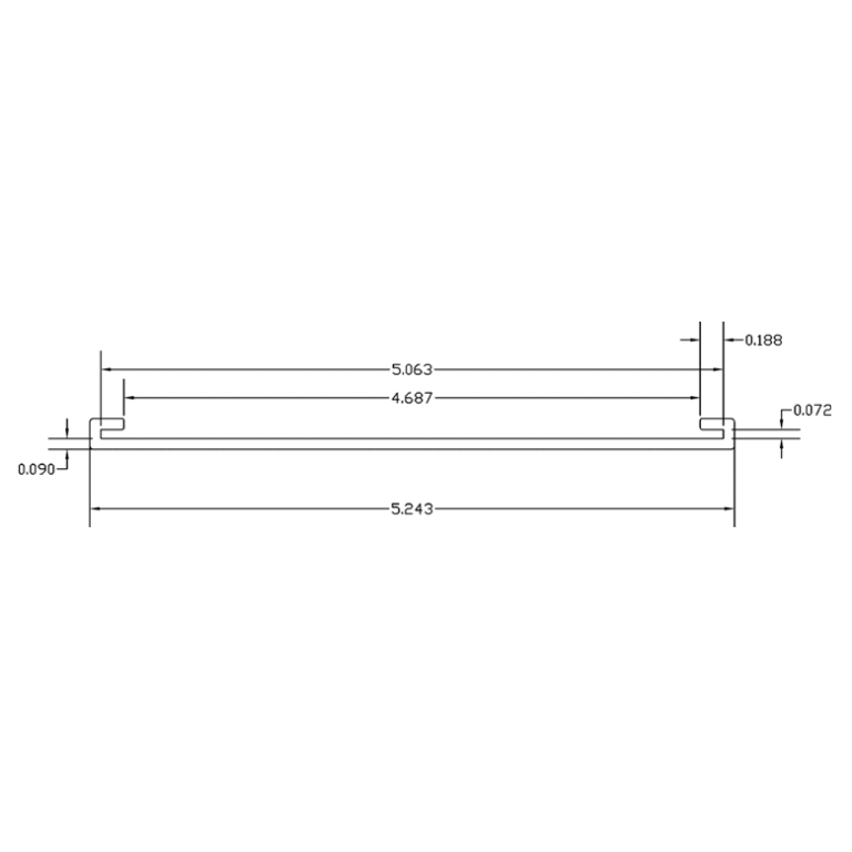 Plastic C Channel Extrusions: Stock & Custom Channels | Jifram Inc.