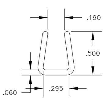 Sliding Channel Trim & Plastic U-Channels | Jifram Extrusions Inc.